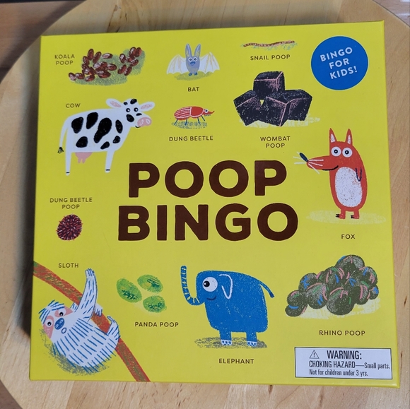 Magma for Laurence King | Games | Nob Poop Bingo Game For Kids | Poshmark